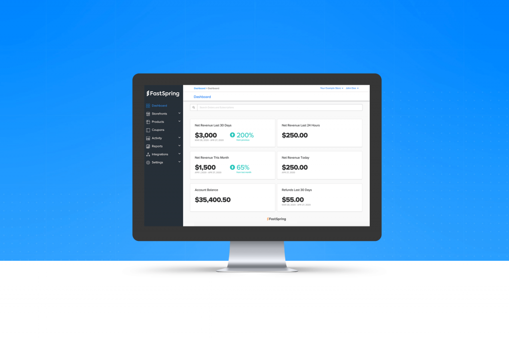 Building For the Future with a New and Improved FastSpring User Interface