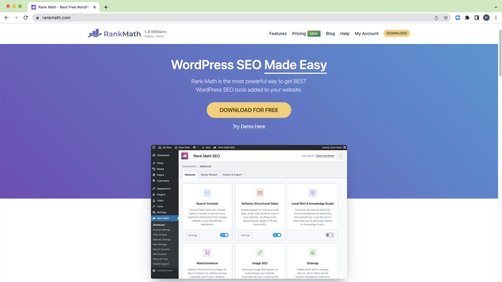 FastSpring and RankMath Example Checkout - FastSpring
