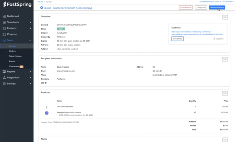 Billing and Subscription Management: A Detailed Comparison of 5 Options - FastSpring