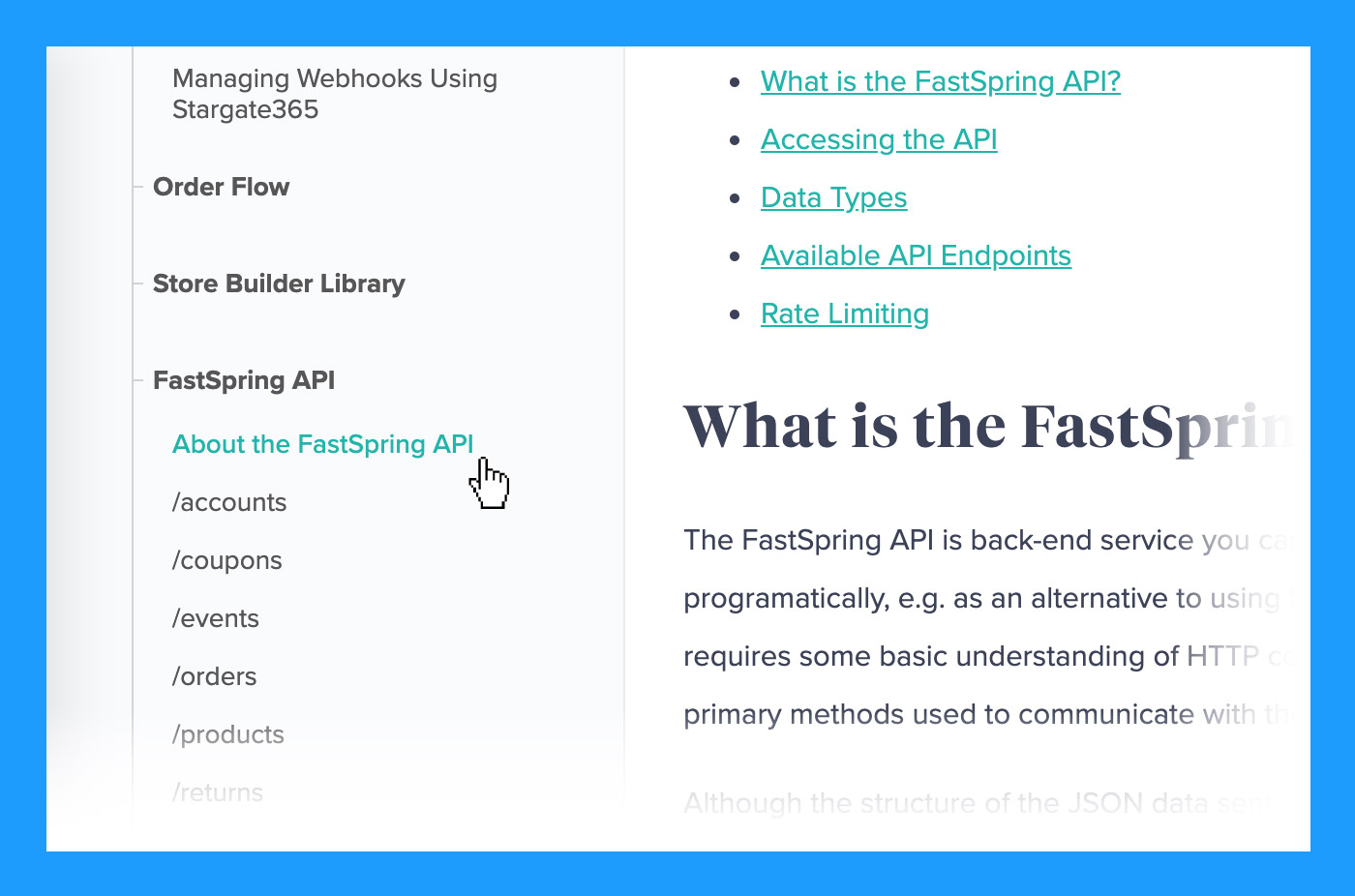 Introducing the New FastSpring Documentation Library - FastSpring