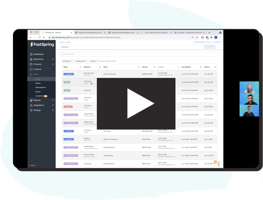 Create, Manage, and Localize Your Digital Invoices | FastSpring
